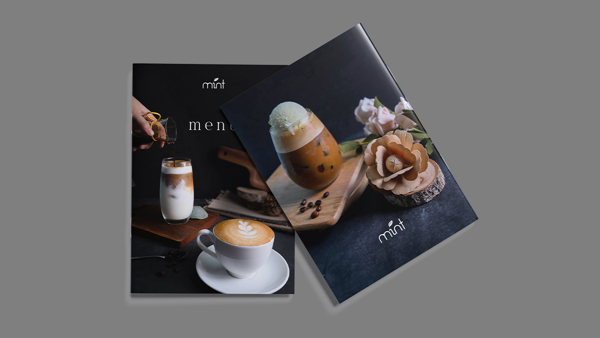 Thiết Kế Menu Chuyên Nghiệp Cùng Mint Café - GEMate - Cung cấp giải ...